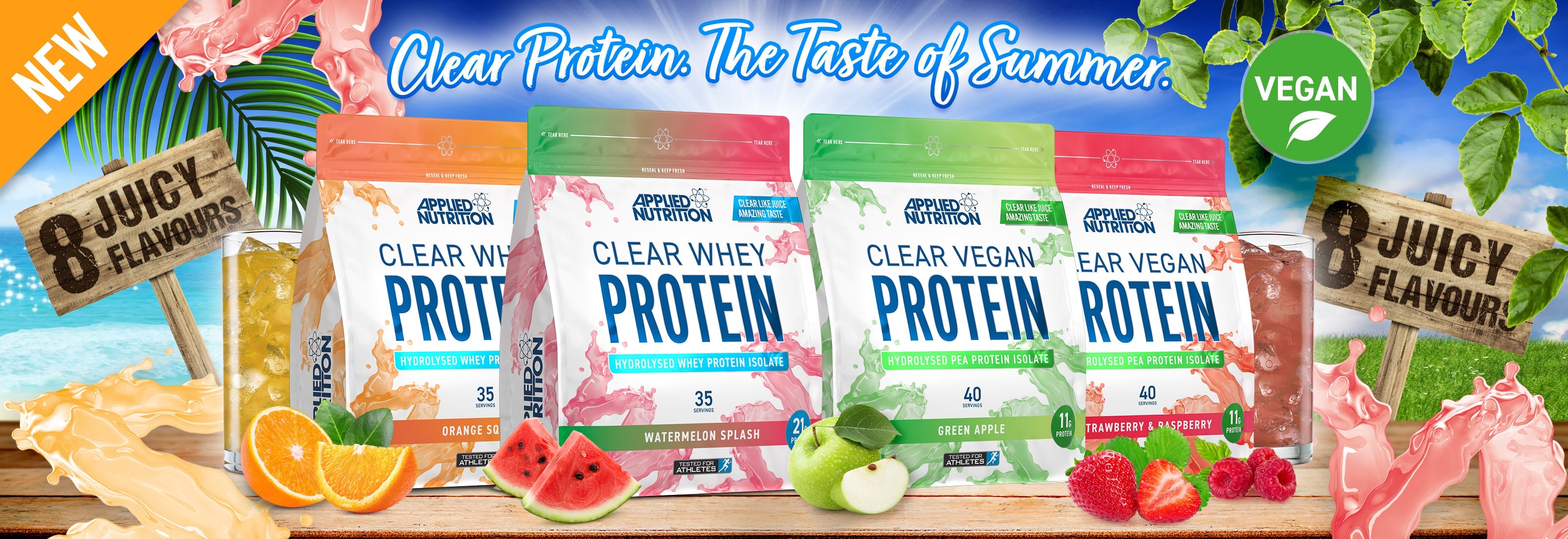 Clear Protein – Applied Nutrition Spain